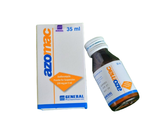 Azomac azithromycin 200mg/5ml (bot/35ml) - បាយមេដ ខេមបូឌា - Buymed ...
