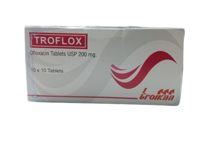 Troflox ofloxacin 200mg trokaa (box/100tab) - បាយមេដ ខេមបូឌា - Buymed ...
