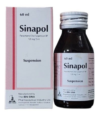 Sinapol paracetamol 120mg/5ml ibn sina (bot/60ml) - បាយមេដ ខេមបូឌា ...