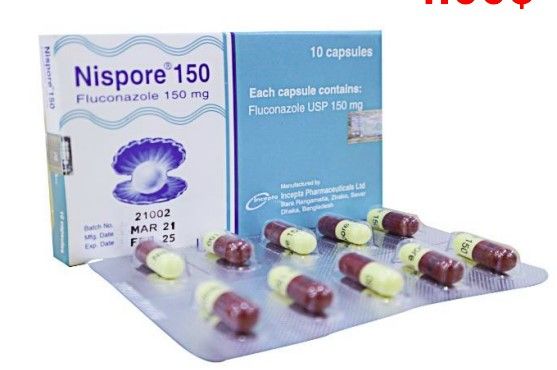 Nispore fluconazole 150mg incepta (box/10cap) - បាយមេដ ខេមបូឌា - Buymed ...