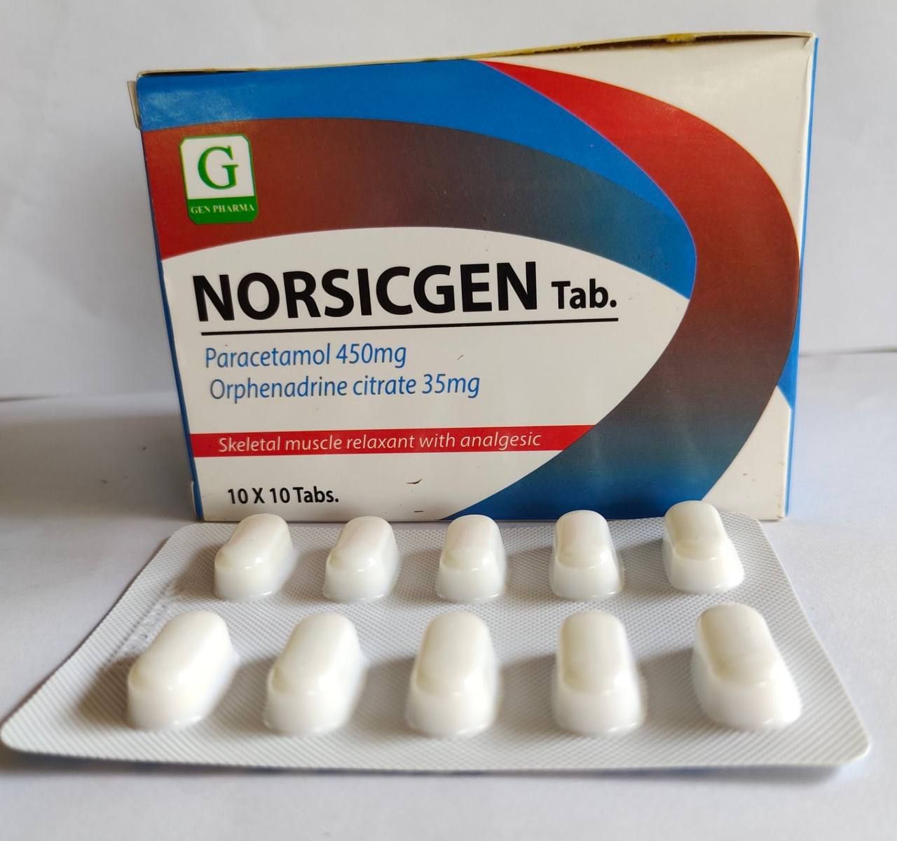 Norsicgen Tab Gen Pharma (B/10x10 Tabs ) - បាយមេដ ខេមបូឌា - Buymed ...