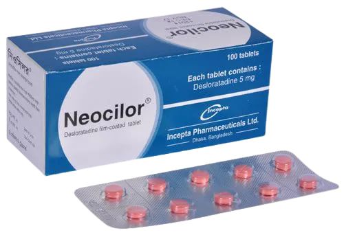 Neocilor 5mg Tablets Incepta Pharmaceutical (B/10x10 Tabs) - បាយមេដ ...