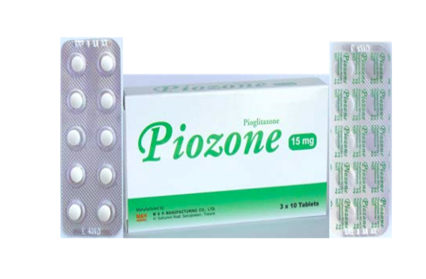 Piozone pioglitazone 15mg m&h (box/30tab) - បាយមេដ ខេមបូឌា - Buymed ...