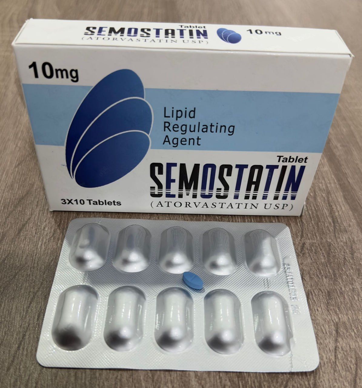 Semostatin atorvastatin 10mg semos (box/30tab) - បាយមេដ ខេមបូឌា ...