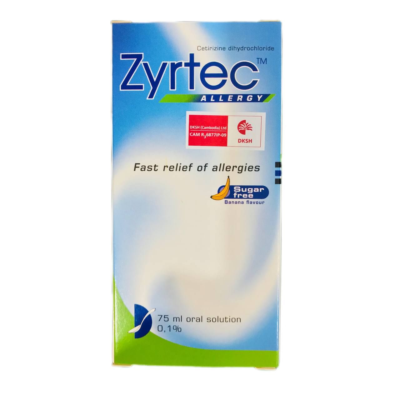 Zyrtec solution 1mg/ 1m GSK (75ml/Flacon) - បាយមេដ ខេមបូឌា - Buymed ...