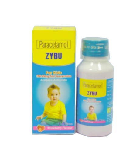 Zybu paracetamol 156.25mg/5ml strawberry zesh (bot/30ml) - បាយមេដ ខេមបូឌា - Buymed Cambodia ...