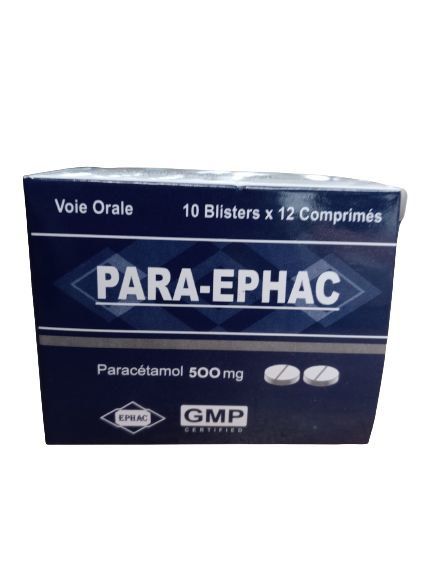 Para-ephac paracetamol 500mg ephac (box/ 120 tab) - បាយមេដ ខេមបូឌា - Buymed Cambodia ...