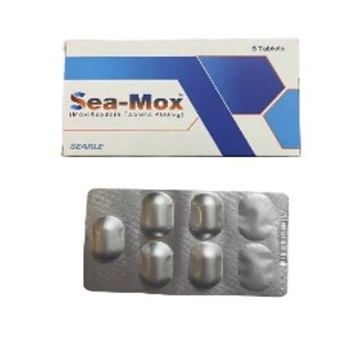 Sea mox moxifloxacin 400mg searle (box/5tab) - បាយមេដ ខេមបូឌា - Buymed Cambodia ...