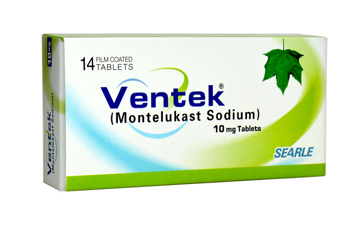 Ventek montelukast 10mg searle (box/14tab) - បាយមេដ ខេមបូឌា - Buymed ...