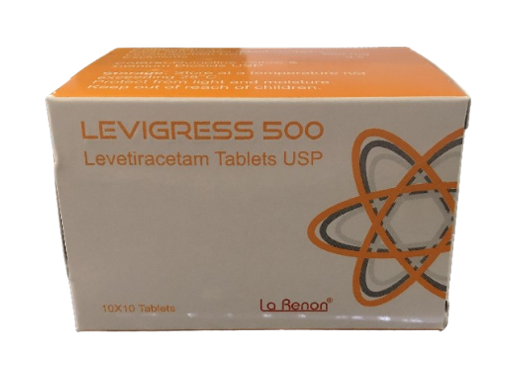 Levigress Levetiracetam 500mg la renon (box/100tab) - បាយមេដ ខេមបូឌា ...