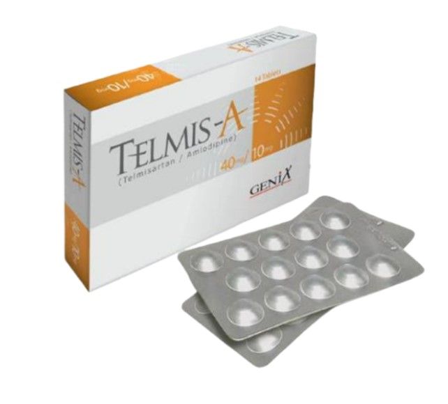 Telmis-A 40mg/10mg genix (box/14tab) - បាយមេដ ខេមបូឌា - Buymed Cambodia ...