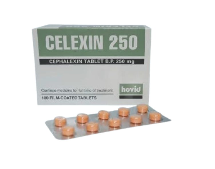 CELEXIN 250MG Hovid (10Tabx10/Box) - បាយមេដ ខេមបូឌា - Buymed Cambodia ...