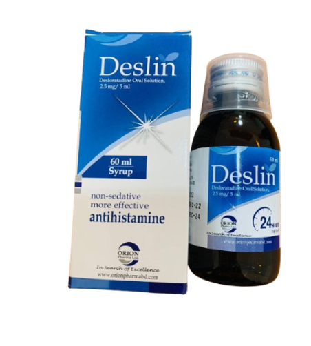 Deslin desloratadine 2.5mg/5ml orion pharma (bot/60ml) - បាយមេដ ខេមបូឌា ...