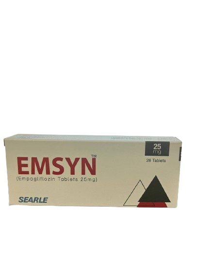 Emsyn empagliflozin 25mg searle (box/28tab) - បាយមេដ ខេមបូឌា - Buymed ...