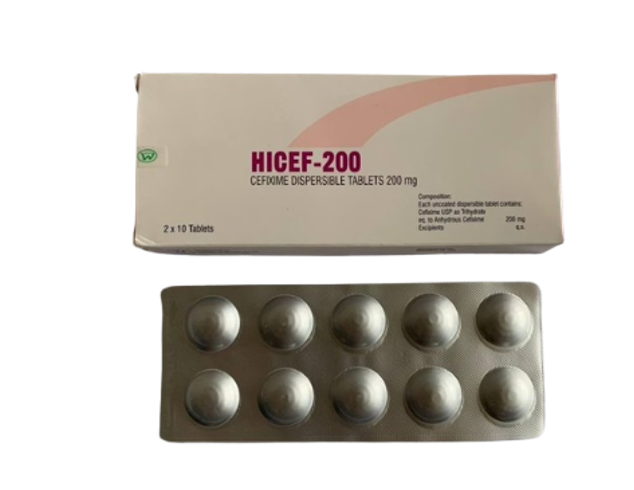 HICEF-200mg Tabs Usquare (B/2x10 Tabs) - បាយមេដ ខេមបូឌា - Buymed ...