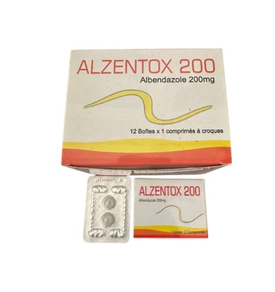 Alzentox albendazole 200mg ms (box/24tab) - បាយមេដ ខេមបូឌា - Buymed ...