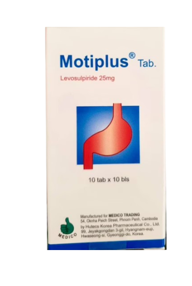 Motiplus Tab 25mg Medico (B/10x10 Tabs) - បាយមេដ ខេមបូឌា - Buymed ...