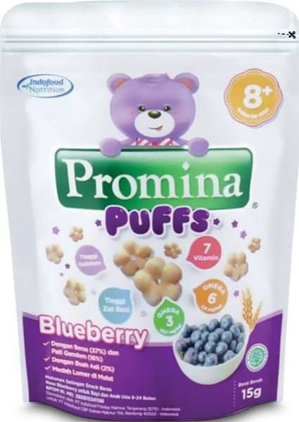 Promina puffs blueberry 15gr (case/24pack/15gr) - បាយមេដ ខេមបូឌា ...