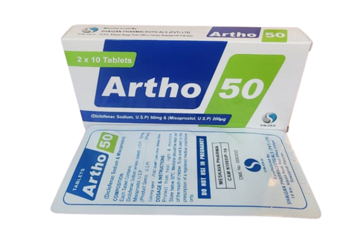 Artho 50mg/200mg shaigan pharma (box/20tab) - បាយមេដ ខេមបូឌា - Buymed ...