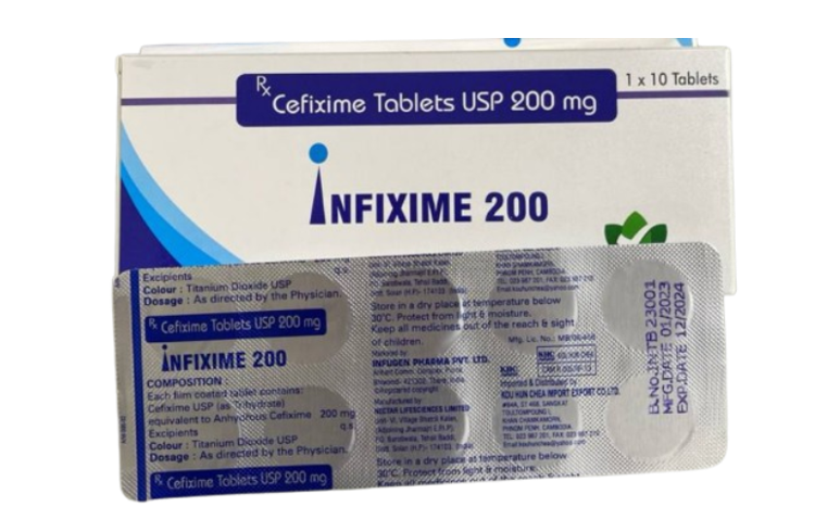 Infixime cefixime 200mg centaur (box/10tab) - បាយមេដ ខេមបូឌា - Buymed ...