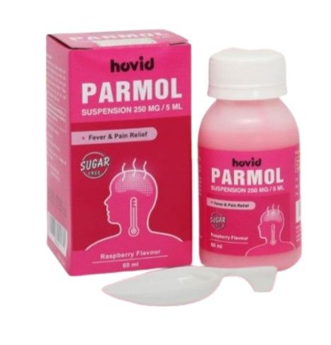 Parmol paracetamol 250mg/5ml hovid (bot/60ml) - បាយមេដ ខេមបូឌា - Buymed ...