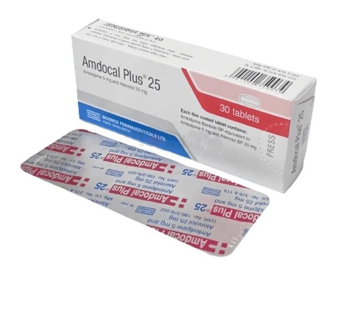 Amdocal plus 5mg/25mg beximco (box/30tab) - បាយមេដ ខេមបូឌា - Buymed ...
