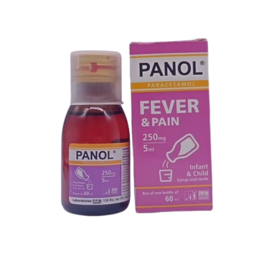 PANOL Paracetamol 250mg/5ml P.P.M (bot/60ml) - បាយមេដ ខេមបូឌា - Buymed Cambodia ...