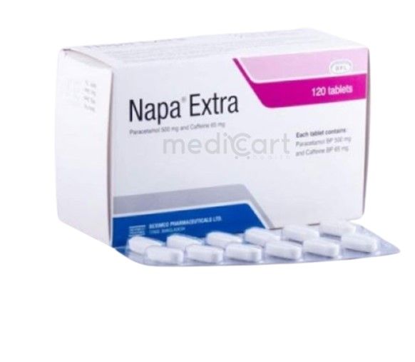 Napa extra 500mg/65mg beximco (box/120tab) - បាយមេដ ខេមបូឌា - Buymed ...