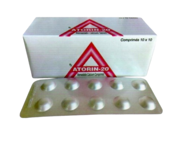 Atorin atorvastatin 20mg vexxa (box/100tab) - បាយមេដ ខេមបូឌា - Buymed ...