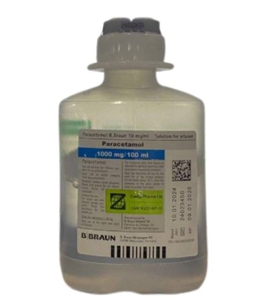 Paracetamol 1000mg/100ml b-braun (bot/100ml) - បាយមេដ ខេមបូឌា - Buymed Cambodia ...