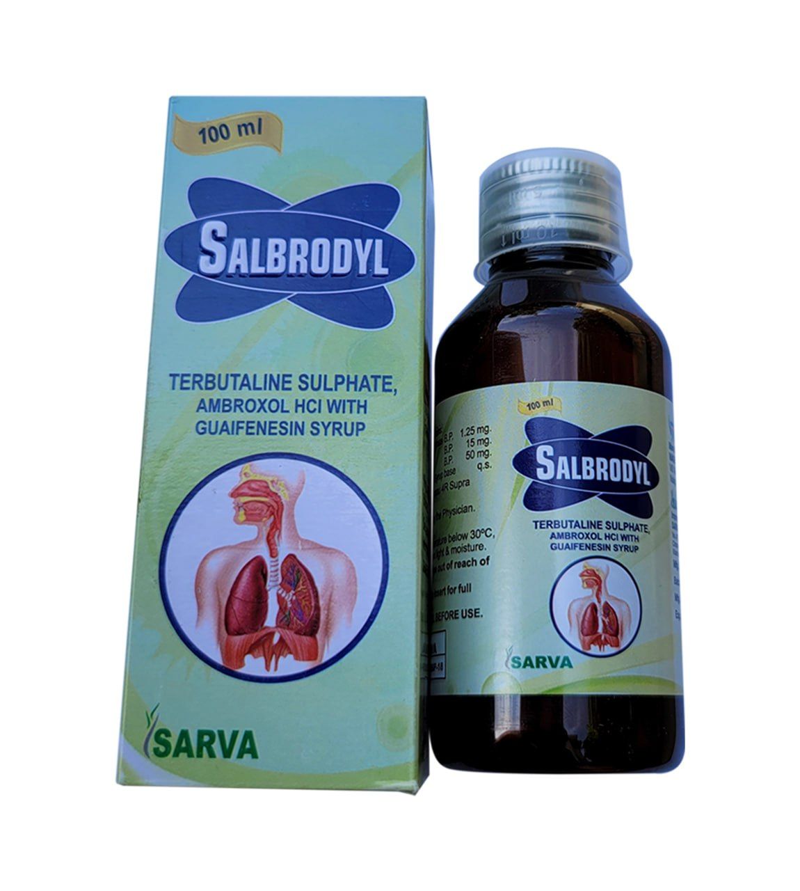 Salbrodyl syrup sarva (bot/100ml) - បាយមេដ ខេមបូឌា - Buymed Cambodia ...