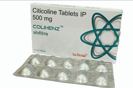 Colihenz citicoline sodium 500mg la renon (box/10tab) - បាយមេដ ខេមបូឌា ...