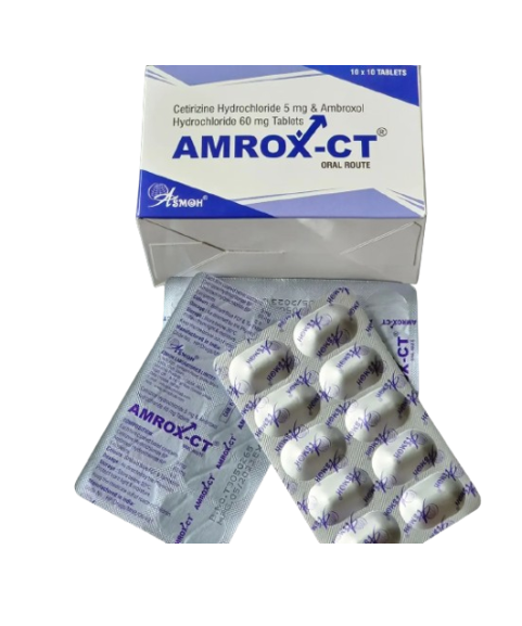 Amrox-CT 5mg/60mg asmoh (box/100tab) - បាយមេដ ខេមបូឌា - Buymed Cambodia - បញ្ជាទិញឱសថថោកជាងគេនៅ ...