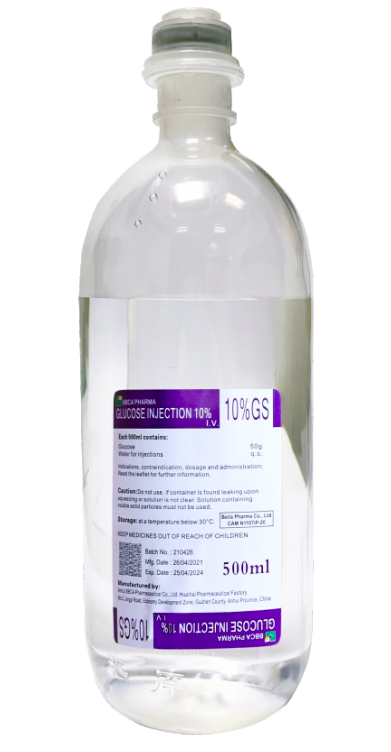 Glucose injection 10% GS bbca (bot/500ml) - បាយមេដ ខេមបូឌា - Buymed Cambodia ...
