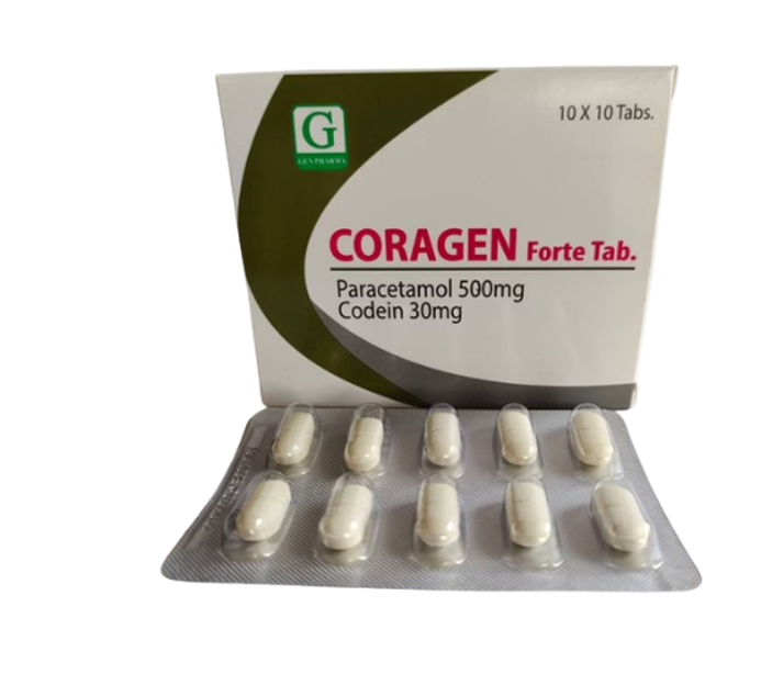 Coragen forte 500mg/30mg gen pharma (box/100tab) - បាយមេដ ខេមបូឌា ...