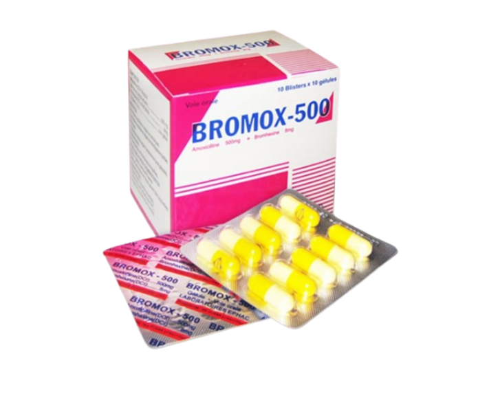 Bromox 500mg/8mg ephac (box/100cap) - បាយមេដ ខេមបូឌា - Buymed Cambodia ...