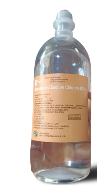 Glucose and sodium chloride injection D5 1/2s cisen (bot/500ml) - បាយមេដ ខេមបូឌា - Buymed ...