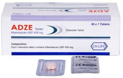 Adze albendazole 400mg kemiko (box/50tab) - បាយមេដ ខេមបូឌា - Buymed ...