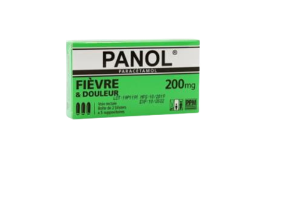 PANOL SUP 200MG P.P.M (5Supsx2/Box) - បាយមេដ ខេមបូឌា - Buymed Cambodia ...
