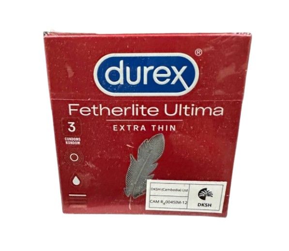 Durex fetherlite ultima reckitt benckiser (box/3 pcs ) - បាយមេដ ខេមបូឌា ...