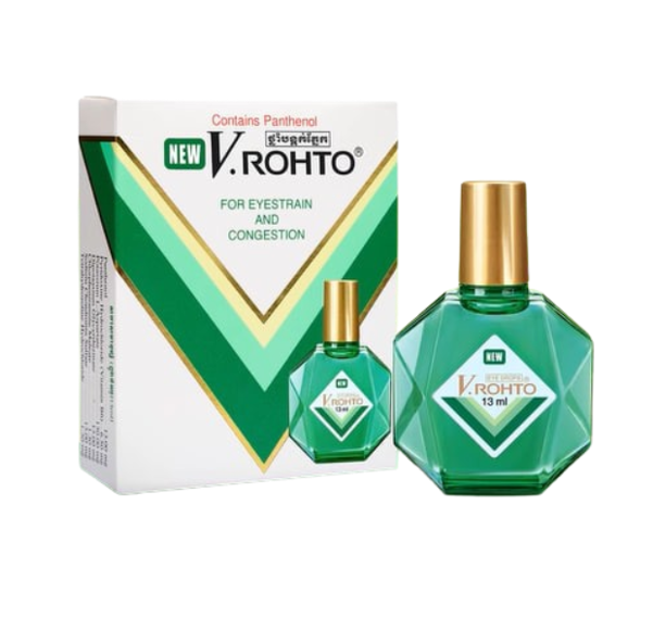 New V Rohto eye drop mega lifesciences (13ml/Bottle) - បាយមេដ ខេមបូឌា ...