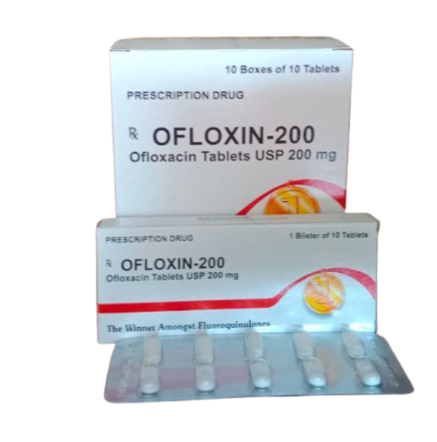 Ofloxin ofloxacin 200mg euro-med (box/100tab) - បាយមេដ ខេមបូឌា - Buymed ...