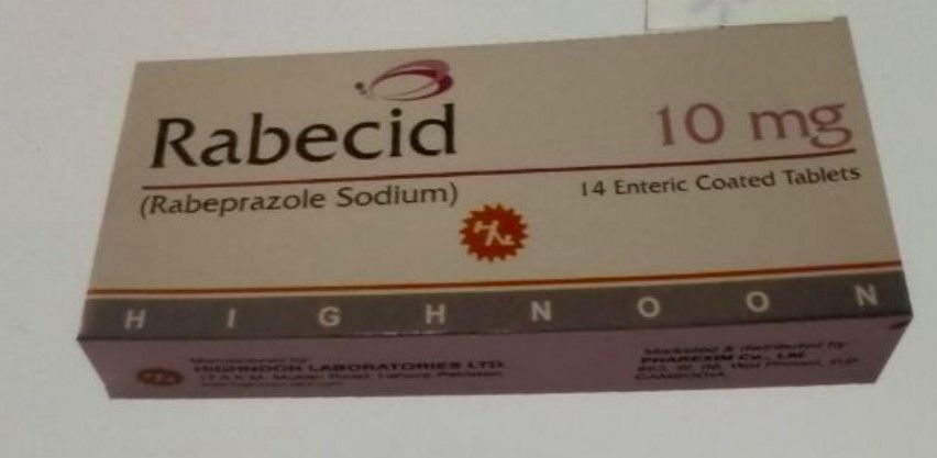 Rabecid rabeprazole 10mg highnoon pharma (box/14tab) - បាយមេដ ខេមបូឌា ...