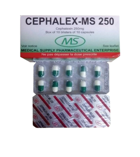Cephalex-MS 250mg MS (B/10x10 Tabs) - បាយមេដ ខេមបូឌា - Buymed Cambodia ...