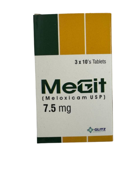 Megit meloxicam 7.5mg glitz pharma (box/30tab) - បាយមេដ ខេមបូឌា ...