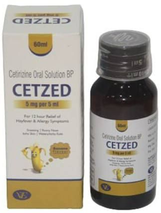 Cetzed cetirizine 5mg/5ml vexxa (bot/60ml) - បាយមេដ ខេមបូឌា - Buymed ...