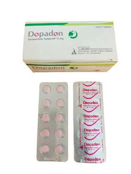 Dopadon domperidone 10mg ibn sina (box/100tab) - បាយមេដ ខេមបូឌា ...