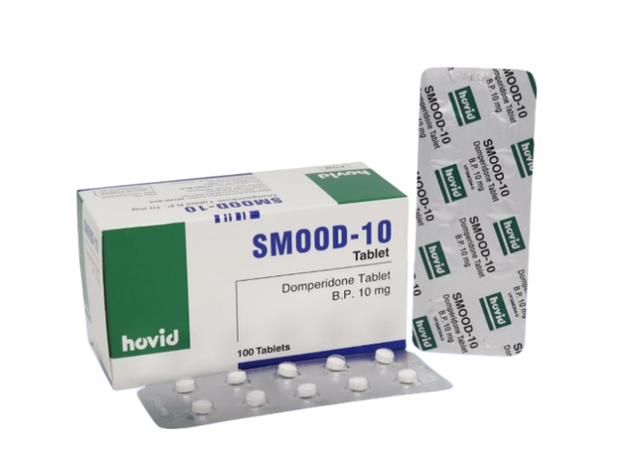 Smood domperidone 10mg hovid (box/100tab) - បាយមេដ ខេមបូឌា - Buymed ...