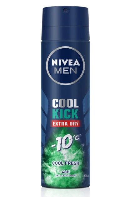 Nivea men cool kick extra dry cool fresh spray (bot/150ml) - បាយមេដ ...