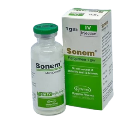 Sonem meropenem 1000mg opsonin pharma (box/1vial) - បាយមេដ ខេមបូឌា ...